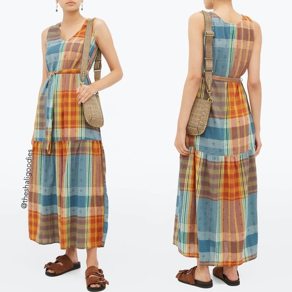 Ace & Jig | Dresses | Ace Jig Julien Dress Carousel Plaid Midi Maxi ...